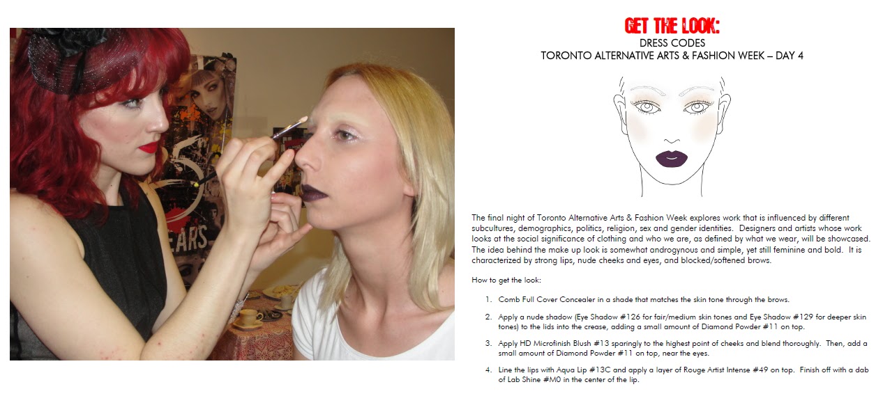 Make Up For Ever at FAT - get the look! | Beauty Crazed in Canada