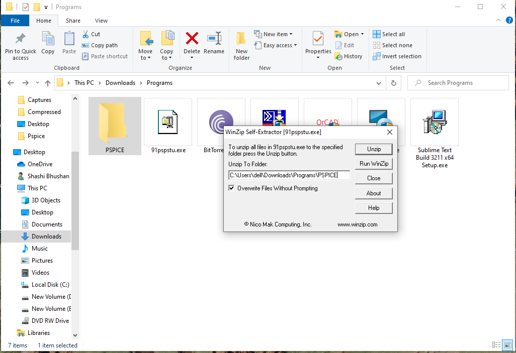 HOW TO INSTALL PSPICE 9.1 STUDENT VERSION IN WINDOWS 10 | Electrical ...