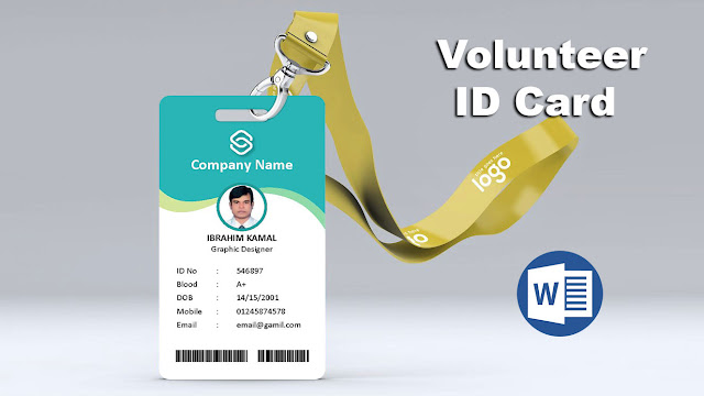 How to Create Volunteer ID Card in Microsoft Word - The Graphic Home