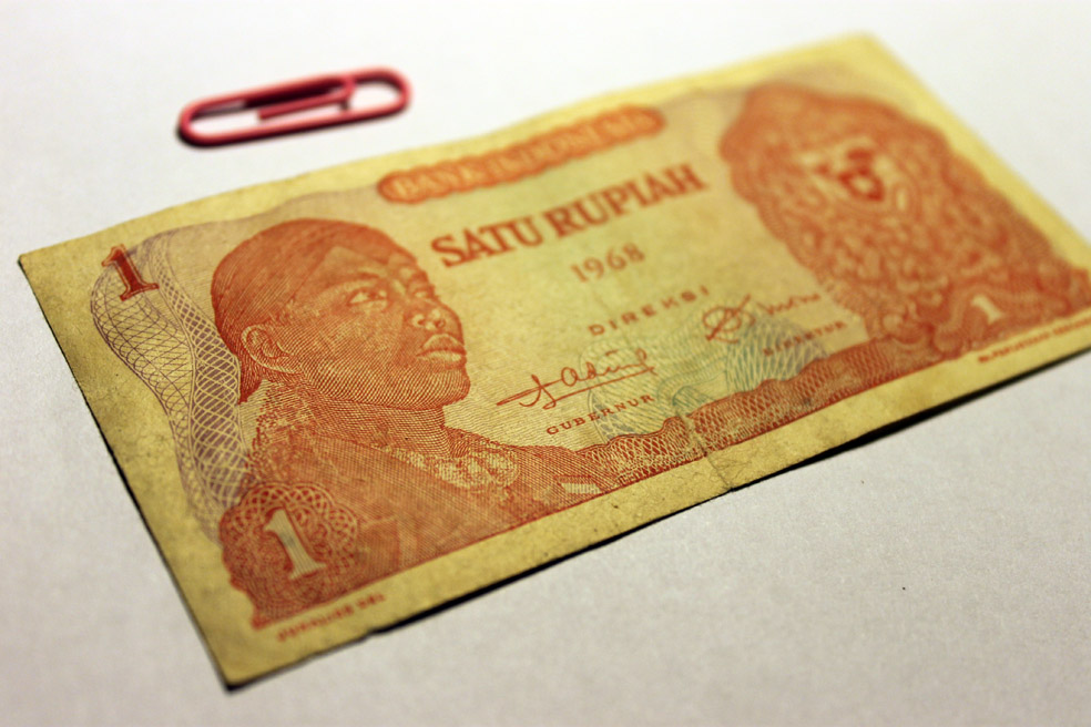 Uang Kertas Satu Rupiah 1968 | Rumah Antik 53
