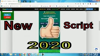 Freebitcoin script for low balance 2020