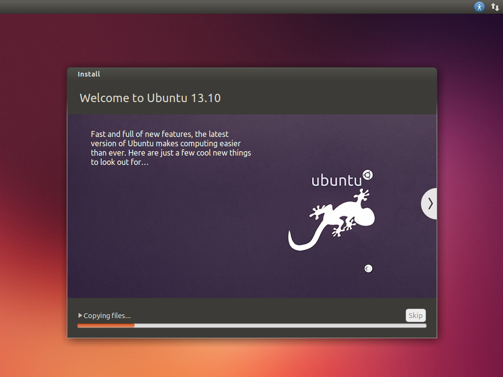 Tutorial instalasi Ubuntu Desktop 13.10