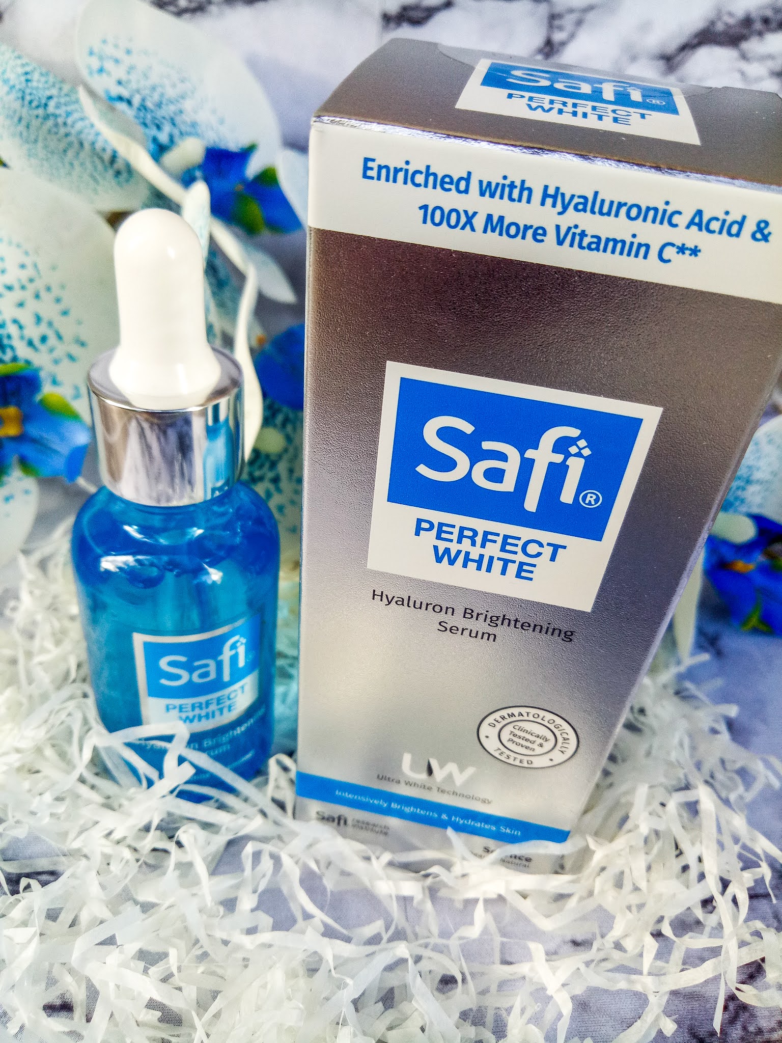 REVIEW : SAFI PERFECT WHITE HYALURON BRIGHTENING SERUM - cikcappuccinolatte