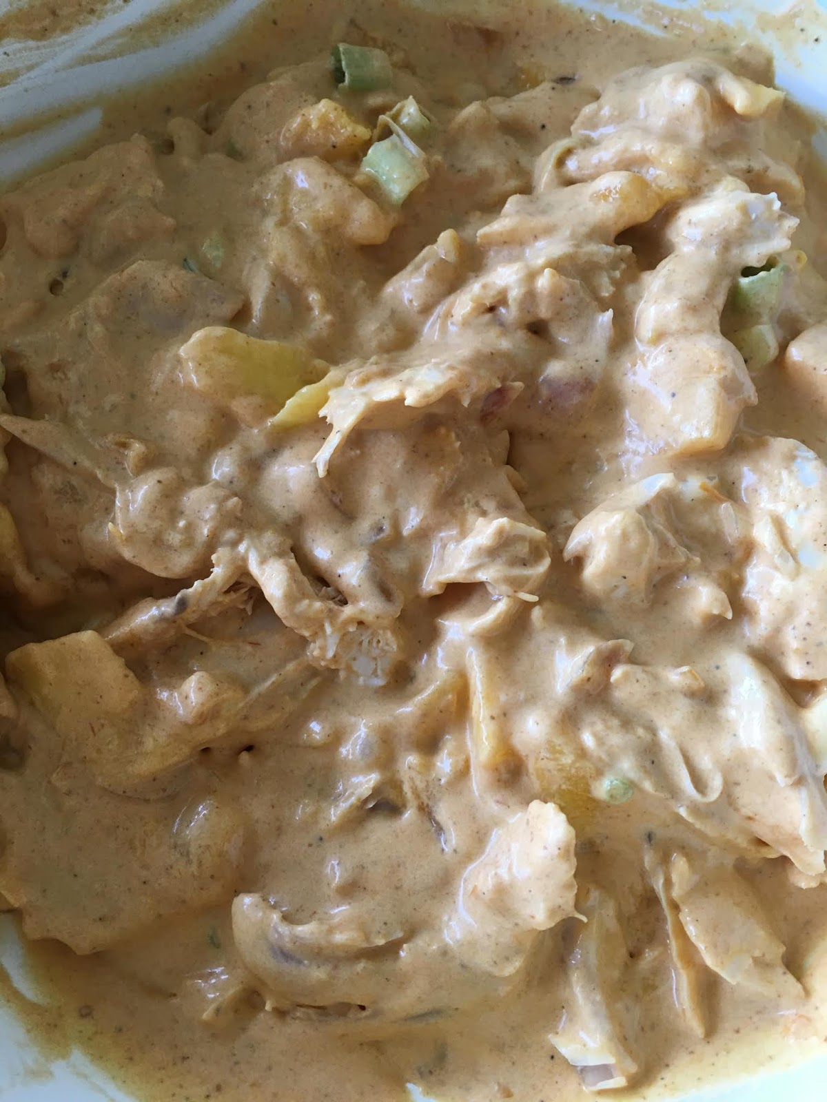 Mystery Lovers' Kitchen: Coronation Chicken on Jacket Potatoes #recipe ...