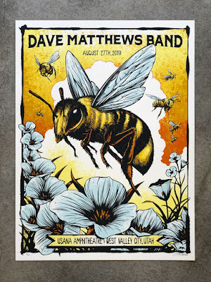INSIDE THE ROCK POSTER FRAME BLOG: Brandon Heart Dave Matthews Band ...