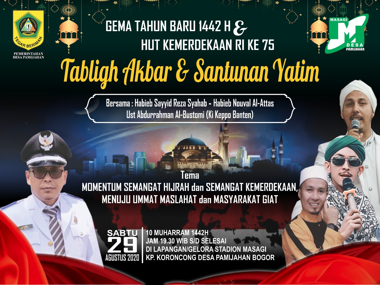 satelitpamijahan.com || Pamijahan ~ Di penghujung Bulan Agustus 2020, Warga Masyarakat Desa ...