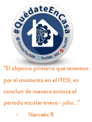 Posición de ITESI ante la contingencia