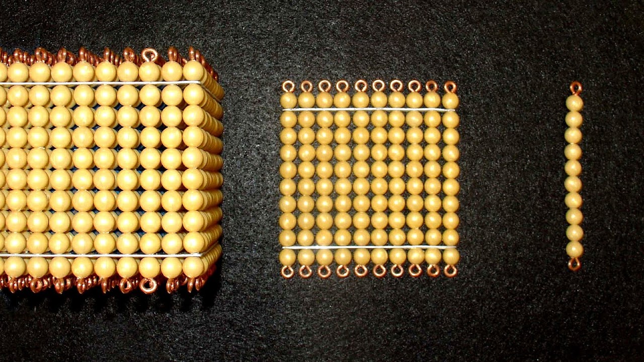 Gold Material Montessori - Gold Choices