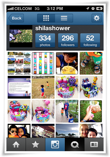 My life on Instagram