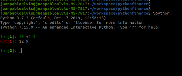 Python - Modo interactivo, Modo Script, Modo web