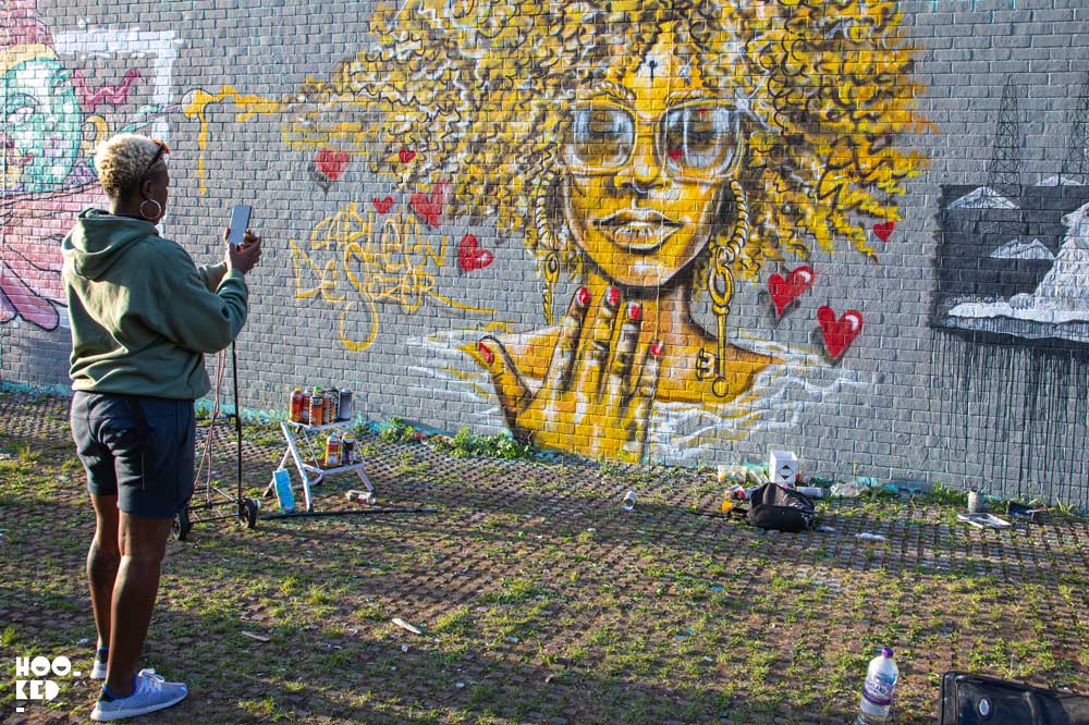 WOM Collective's All Female Anniversary Paint Jam | Hookedblog - Street ...