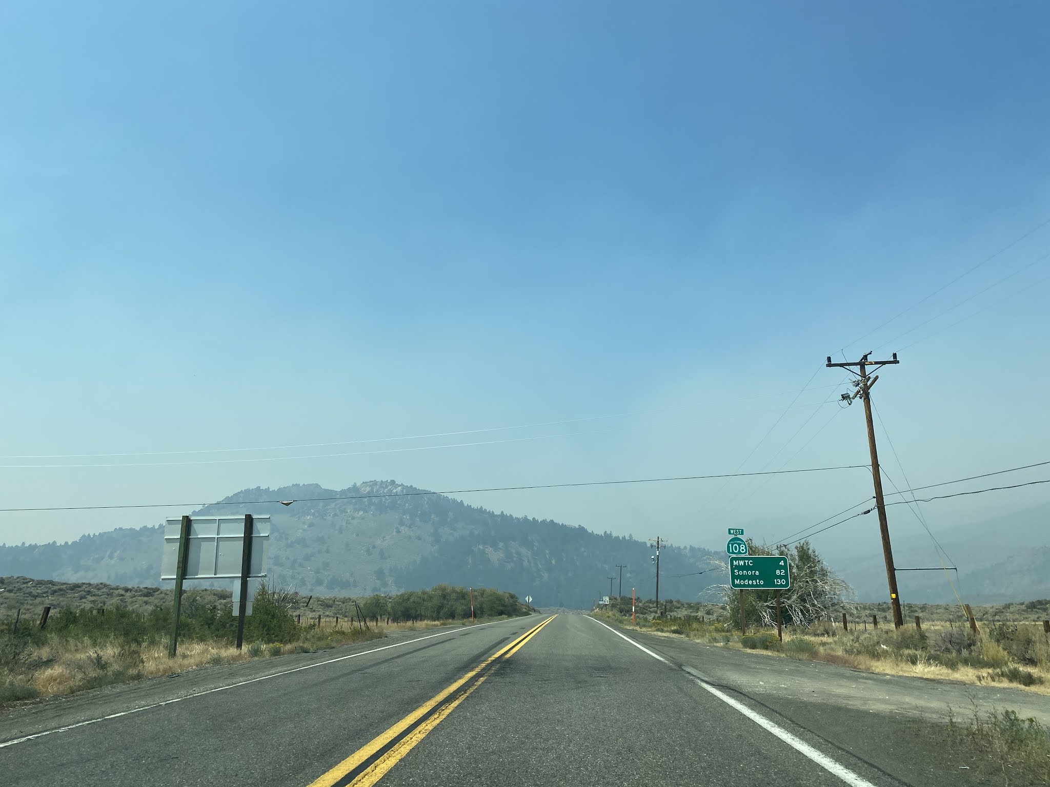 Trans-Sierra Highways; California State Route 108 over Sonora Pass
