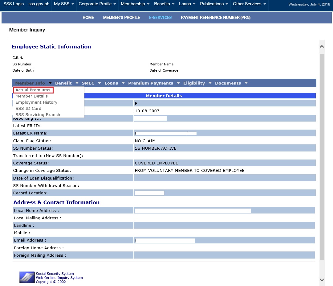 How to View or Check SSS Contributions Online - PHILIPPINE DRIFT