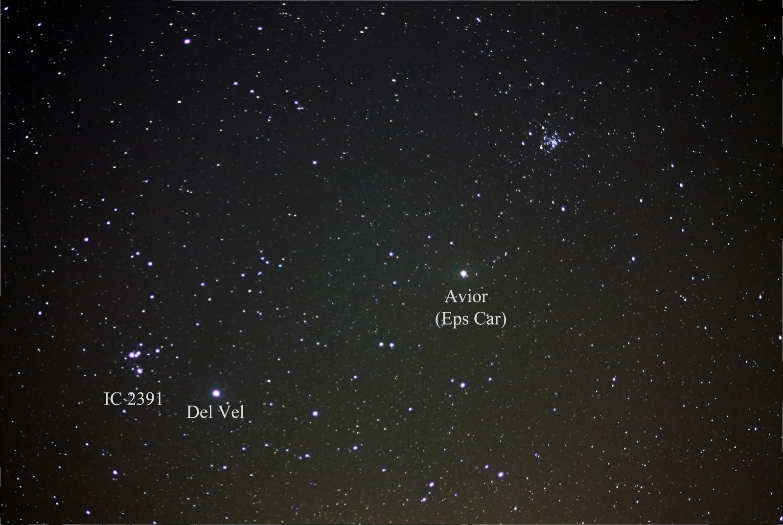 Nuncius Australis: IC 2391- O Aglomerado da Pequena Cassiopéia