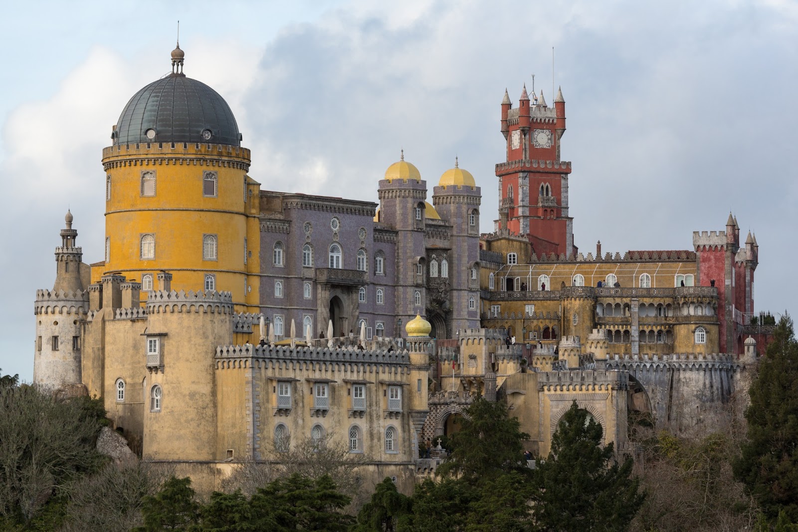 The Pena National Palace (Romanticist palace) Sintra, Portugal. ~ Great ...