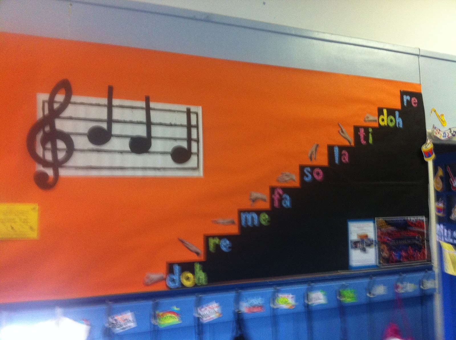Mrs Schneider's Musical Day: My music room displays