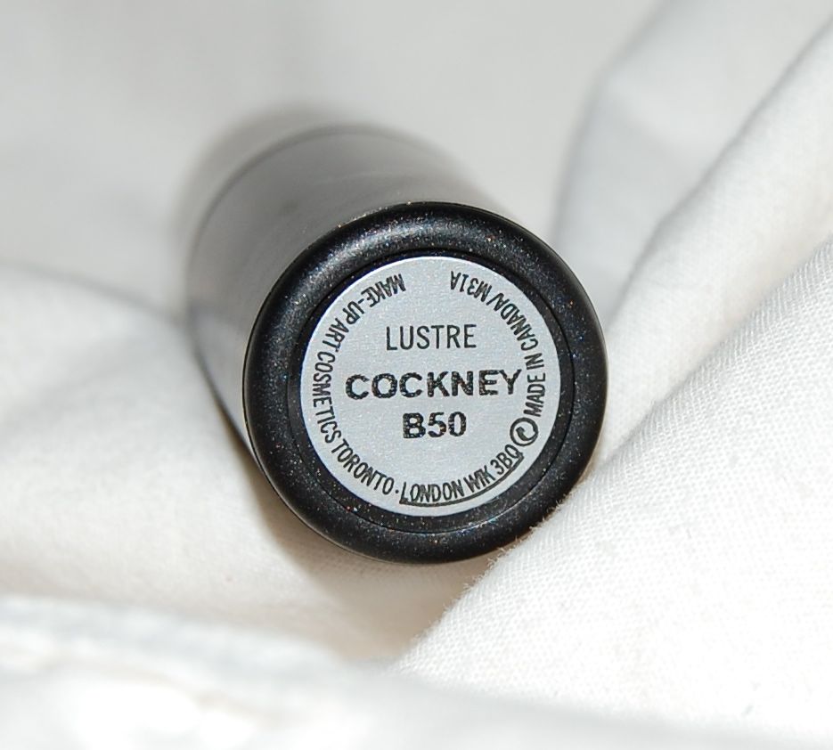 beauty squared: MAC Cockney Lipstick Review and Swatches