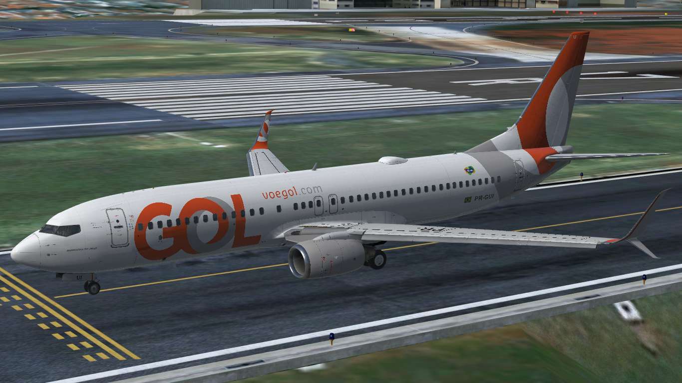 Texturas Brasileiras: Gol Linhas Aéreas PR-GUI Boeing 737-800