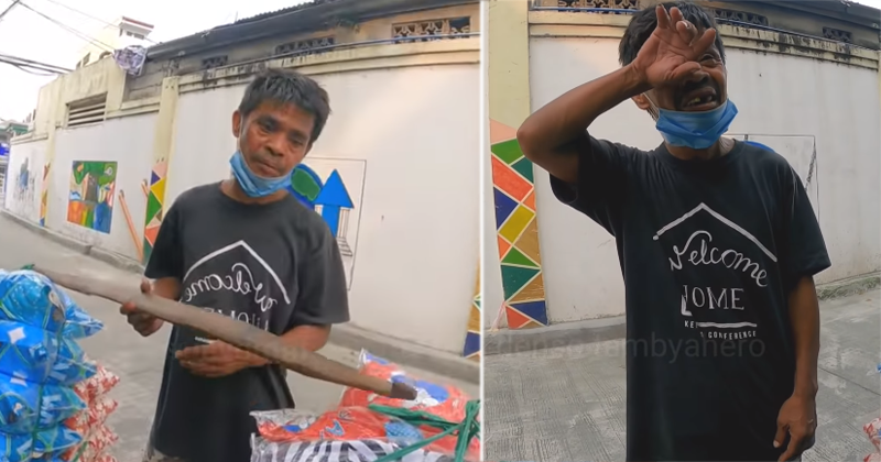 Lalaking Naglalakad mula Rizal Hanggang Makati sa Paglalako ng Unan ... Lalaking Naglalakad mula Rizal Hanggang Makati sa Paglalako ng Unan ...
