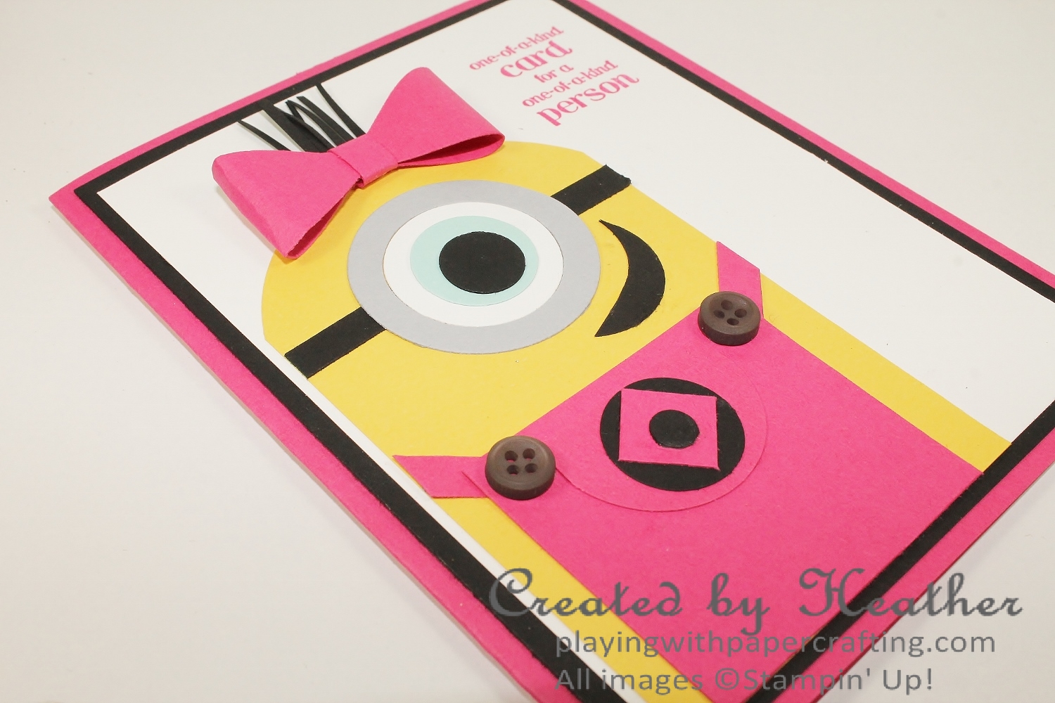 Playing with Papercrafting: The Summer of the Minions