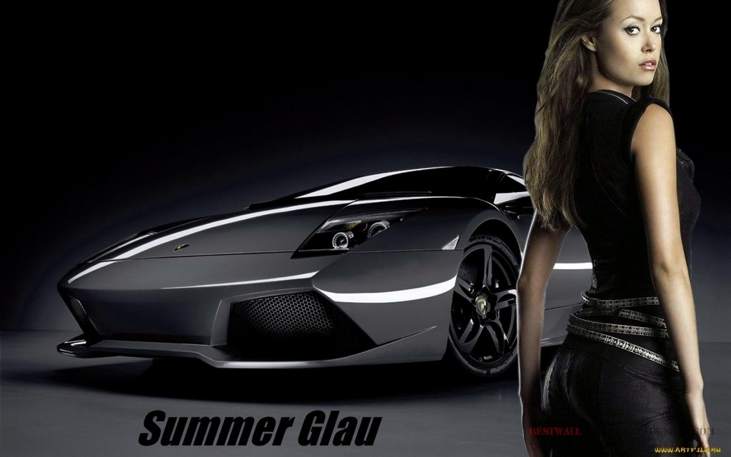 TOP Women with Sport Car HD Wallpaper | Wallpaper Pic Collections