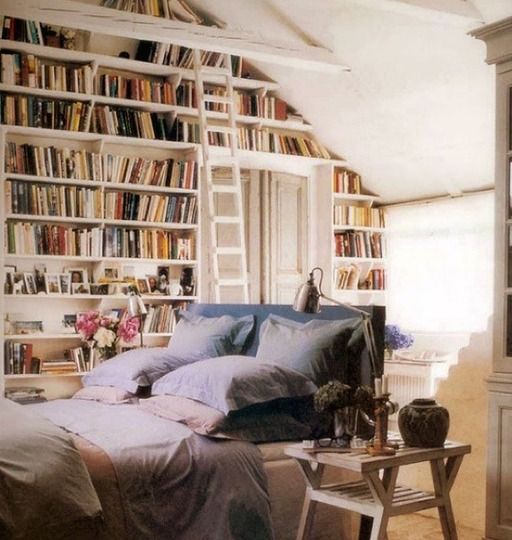 Eye For Design: Bedroom Libraries For Book Lovers