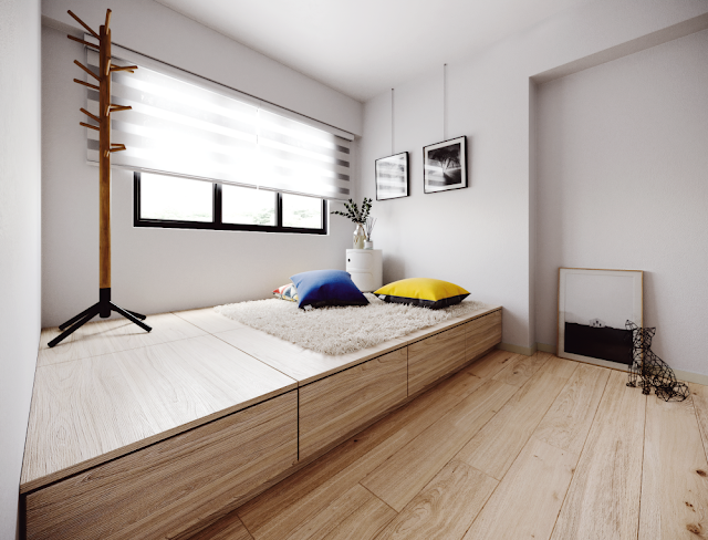 Muji Style BTO Reno: Our 3D Plan