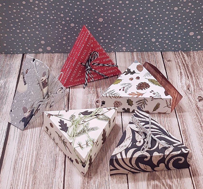 Stempeloase: Elizabeth Crafts - Triangle Box