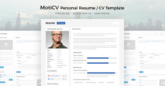 Online Resume Template Html5 - Birthday Letter