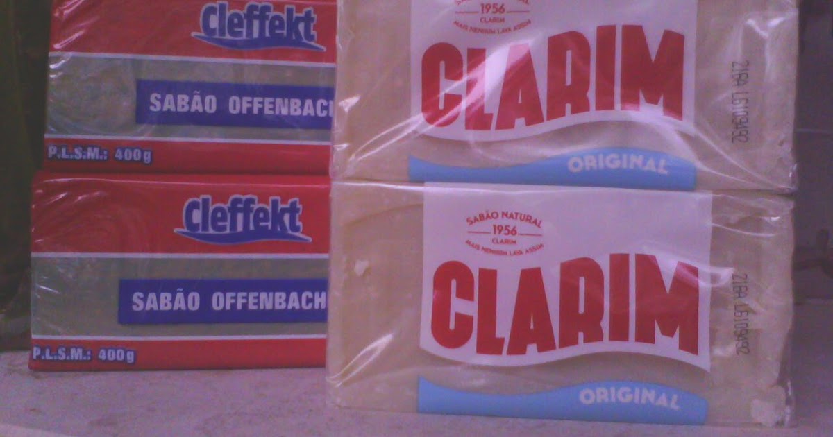 ALLISSONECOMPANHIA: DICA DE POUPANÇA COM O SABÃO AZUL E CLARIM