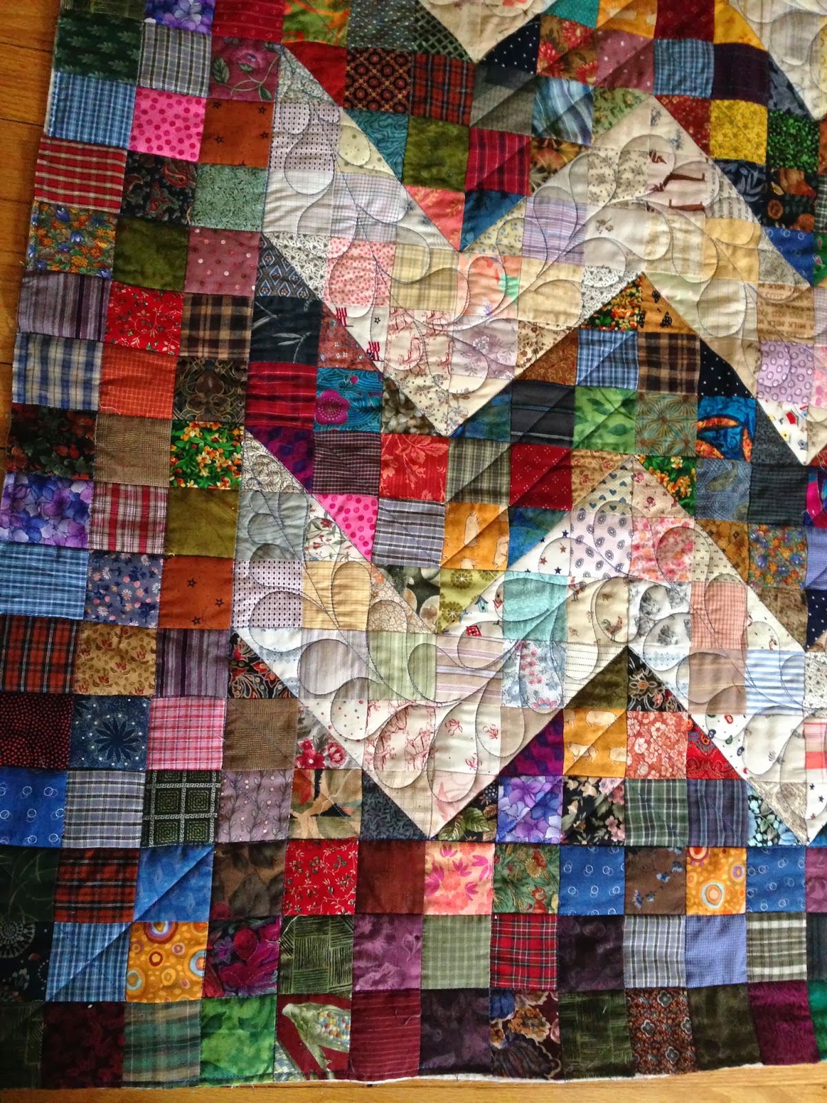 klein meisje quilts: split 9-patch