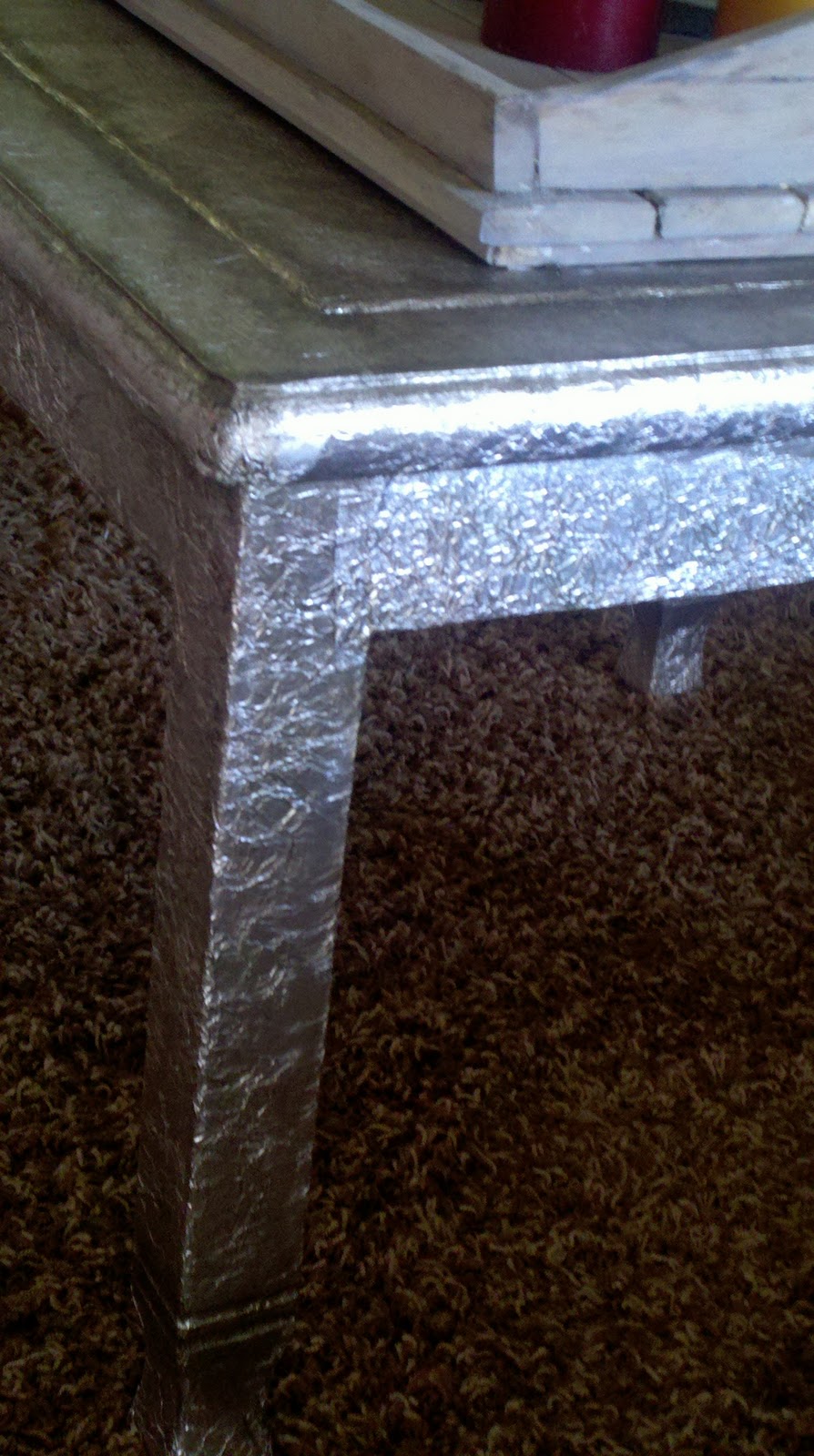 Crooked Creations: Tin Foil Table