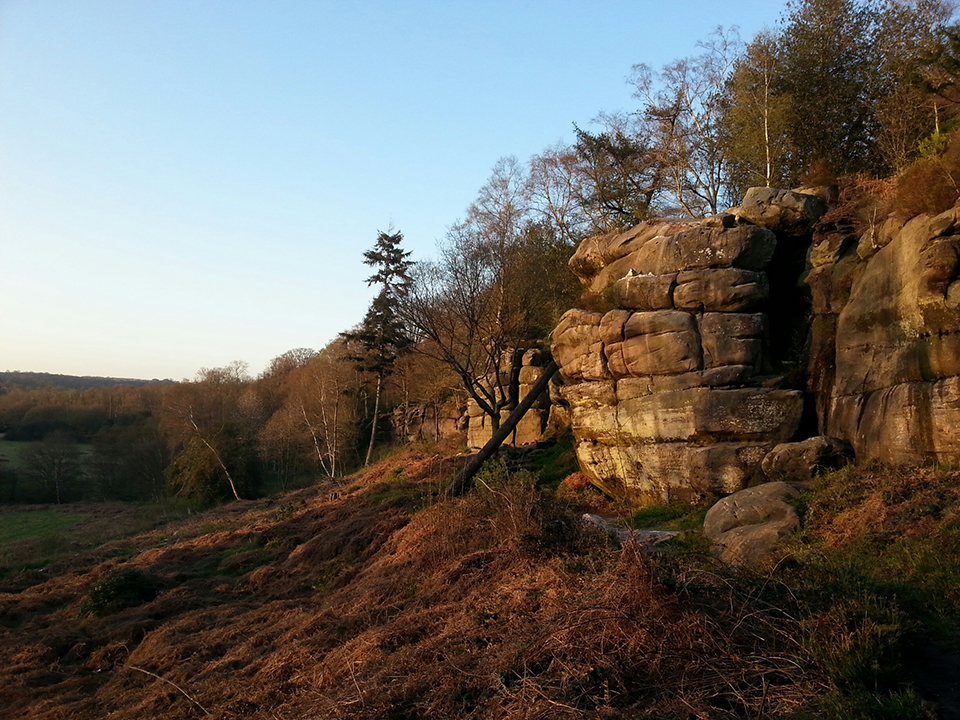 Southern Sandstone Climbs: Vandalism at Harrison's Rocks