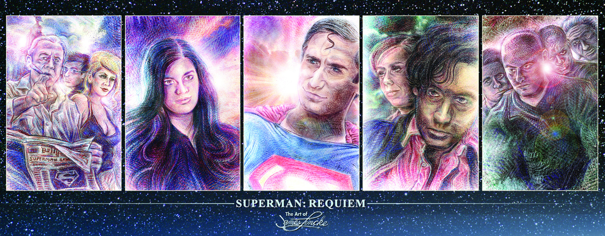 RJA Creations: ENTIRE SUPERMAN:REQUIEM POSTER SERIES BY JAMES LINCKE ...