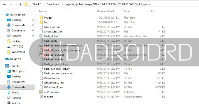 2 Cara Flash Fastboot Redmi Note 8 Pro (Begonia) | DADROIDRD