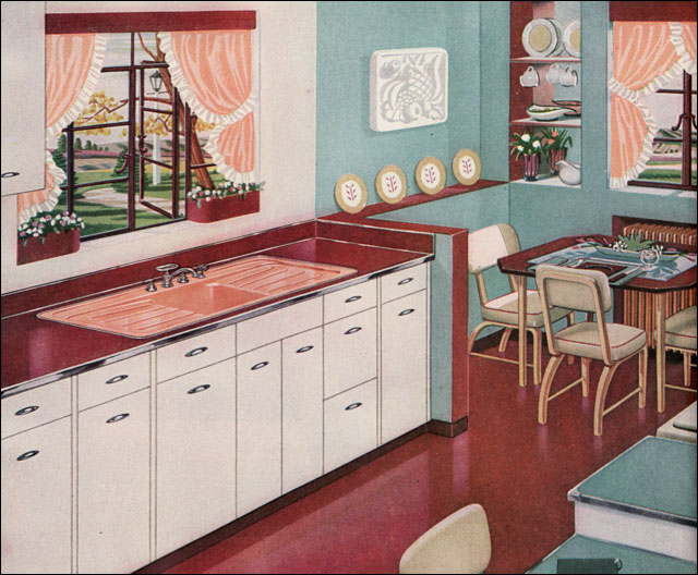 30 Beautiful American Kitchens From the 1940s ~ Vintage Everyday