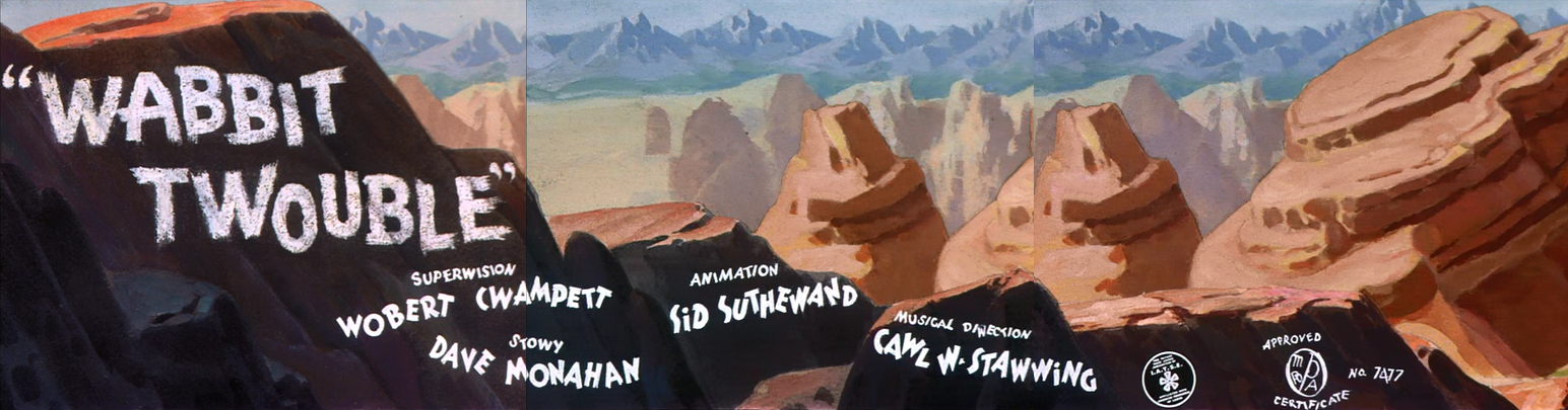 Likely Looney, Mostly Merrie: 351. Wabbit Twouble (1941)