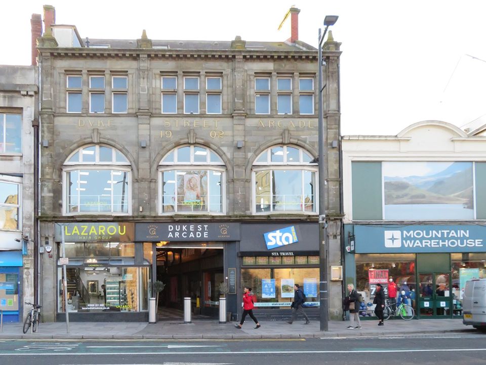 Martin Brookes Oakham: Duke Street and High Street Arcade Cardiff Wales