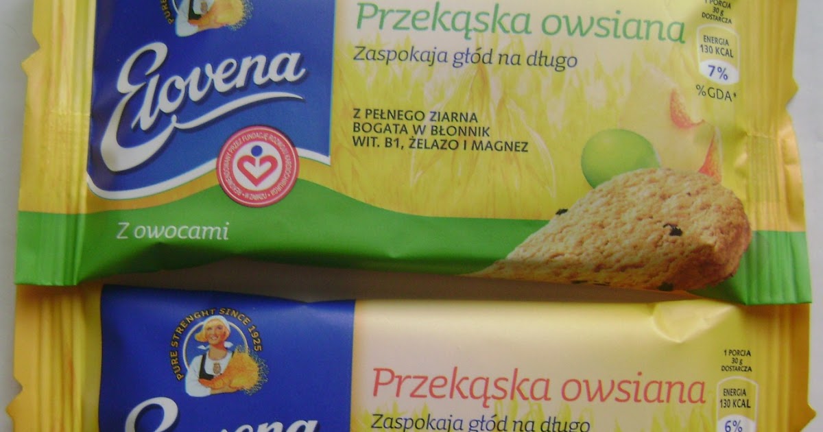 SMACZNE I WEGAŃSKIE: CIASTKO OWSIANE Elovena