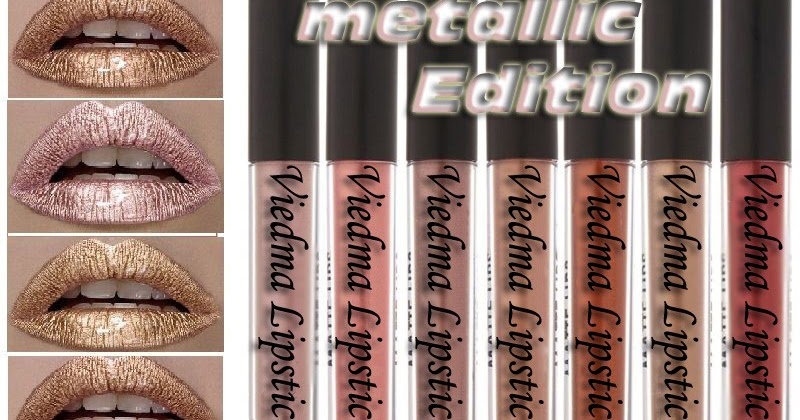 ¡LLEGA EL METAL A TUS LABIOS! ¡NOS ADELANTAMOS A LA TENDENCIA! ¡Metalízate!