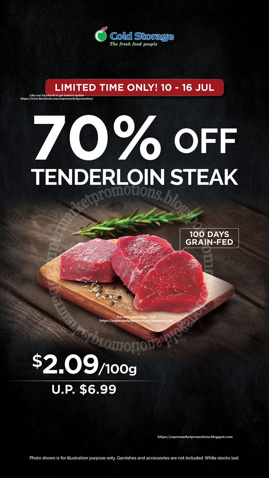 Cold Storage Tenderloin Steak Promotion 10 - 16 July 2020 ~ Supermarket ...