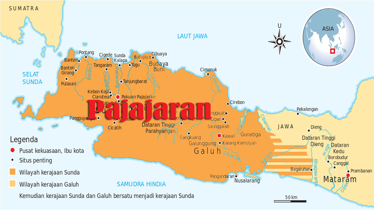 Perbedaan Kerajaan Sunda dan Kerajaan Galuh