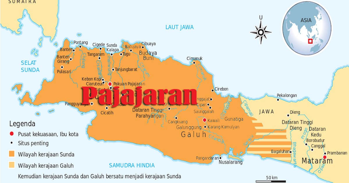 Perbedaan Kerajaan Sunda dan Kerajaan Galuh
