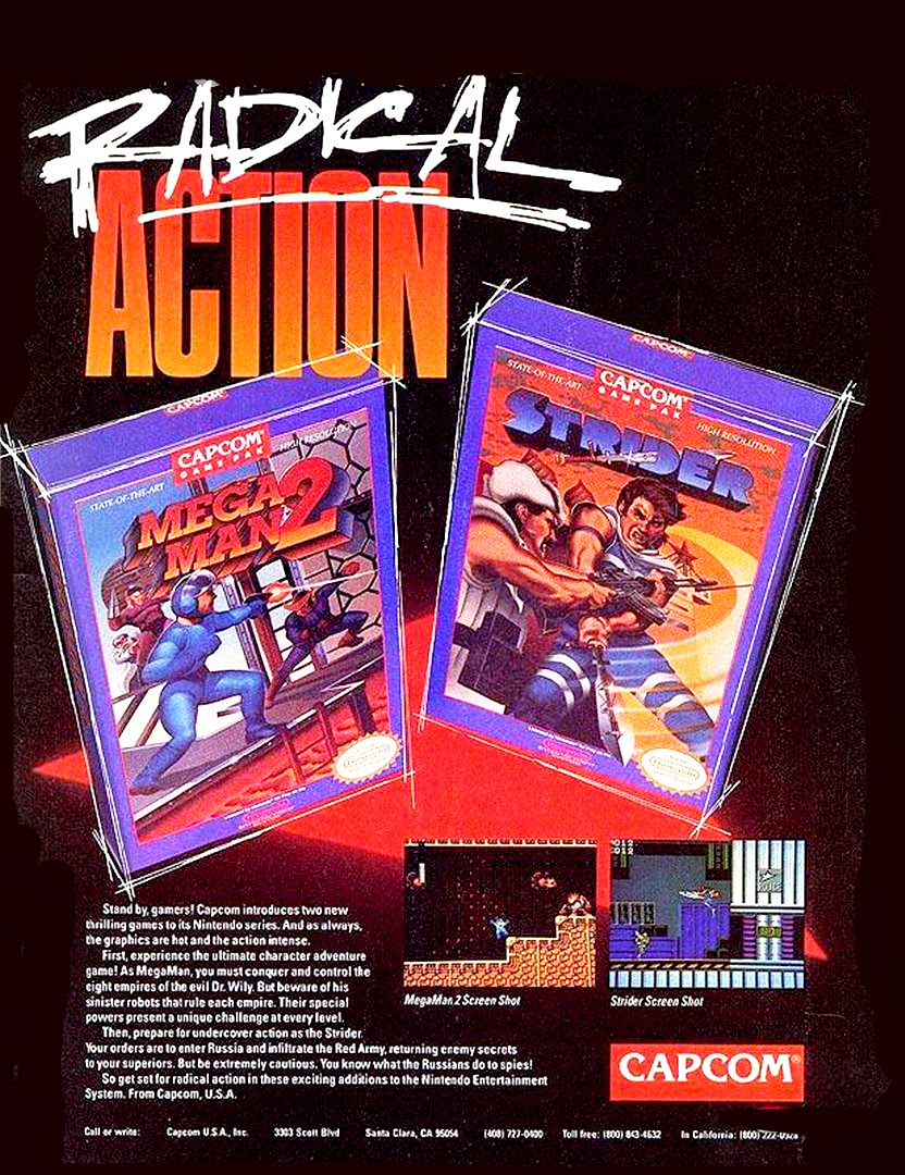 retrogameart.com: STRIDER HIRYU and his Plasma Sword FALCHION: The ...