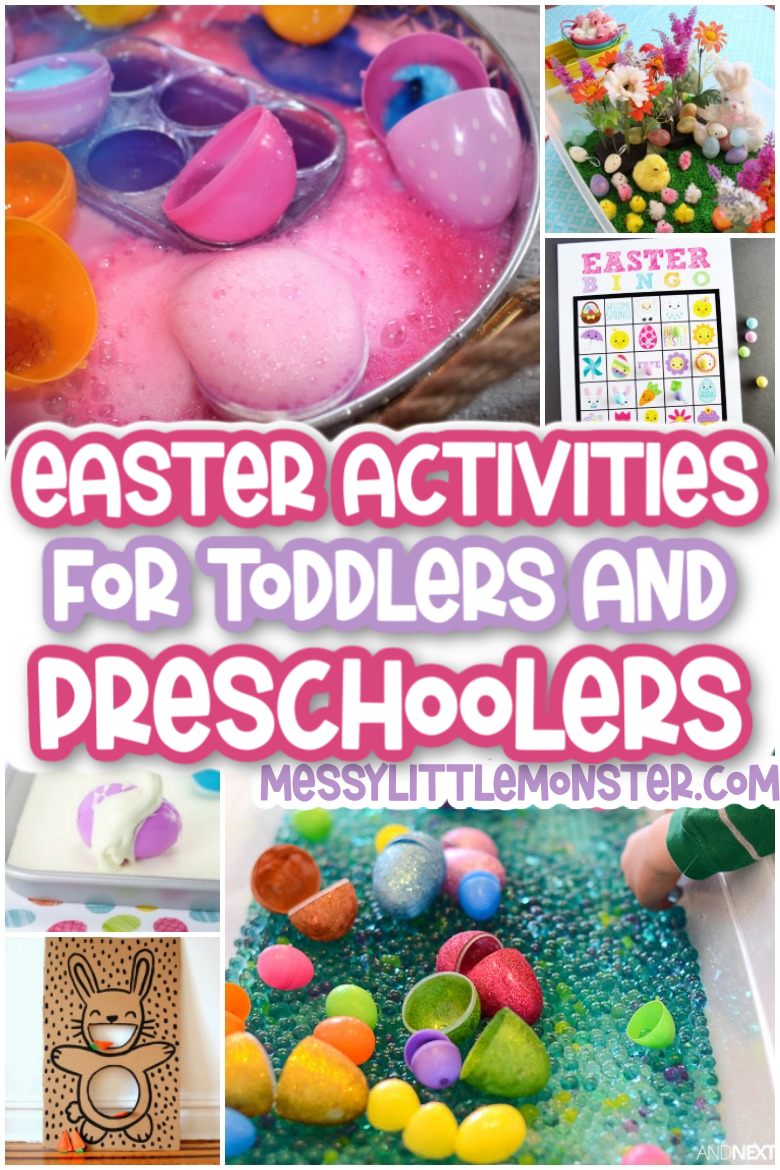 25 Fun Easter Activities for Toddlers & Preschoolers - Messy Little Monster