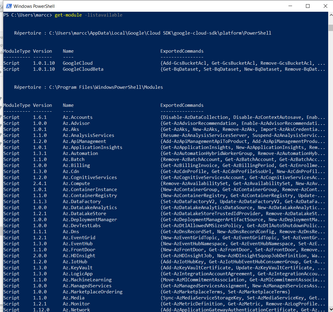 Azure And Co Check Your Azure Powershell Az Module Installation