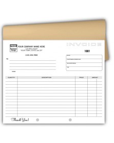 Customized Invoice Books - Invoice Template