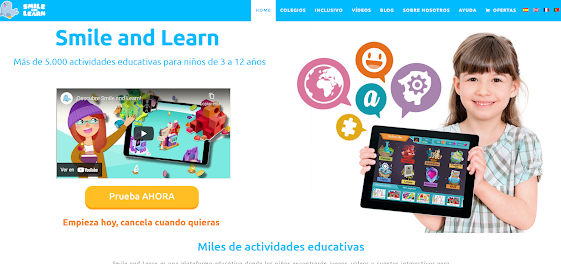 C.E.I.P. ÁLVARO DE BAZÁN-CIRCULARES: SMILE AND LEARN