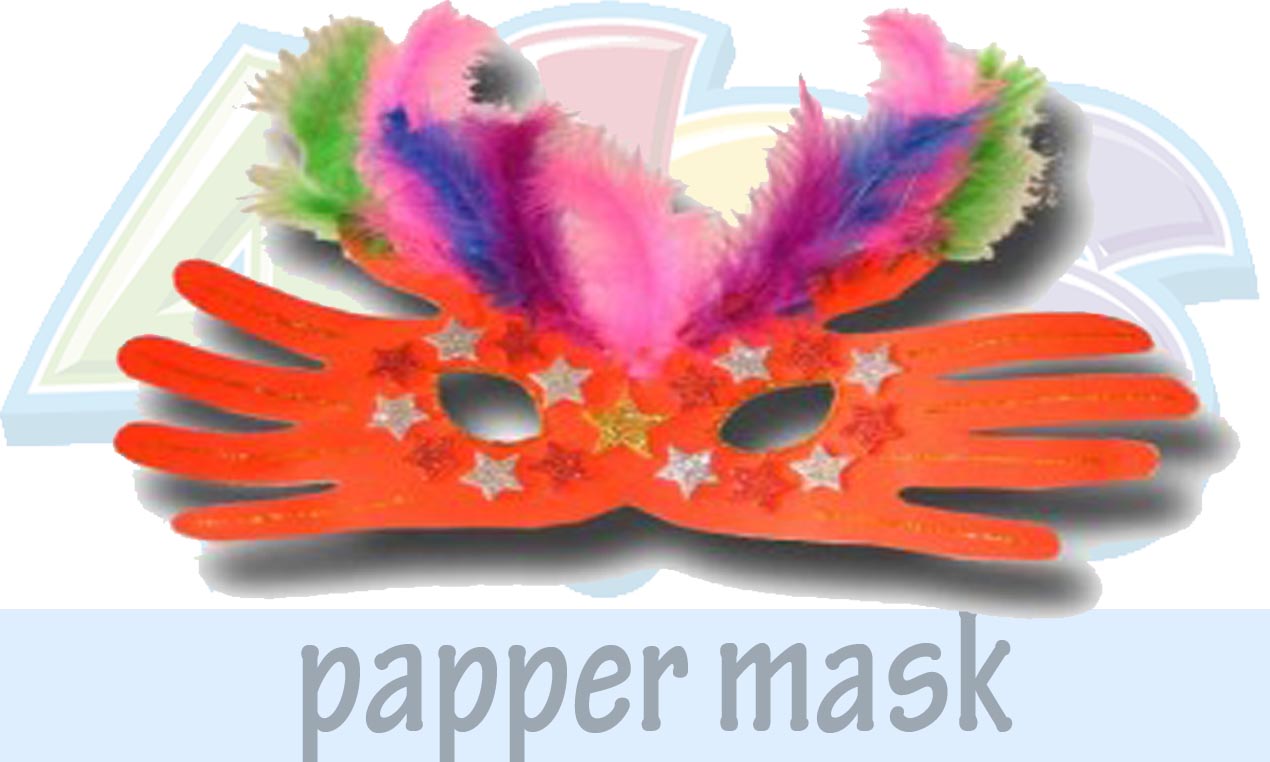 paper mask - paper craft for kids