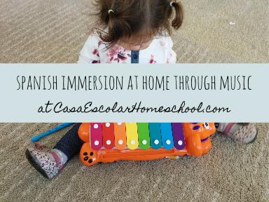 Spanish Immersion at Home through Music